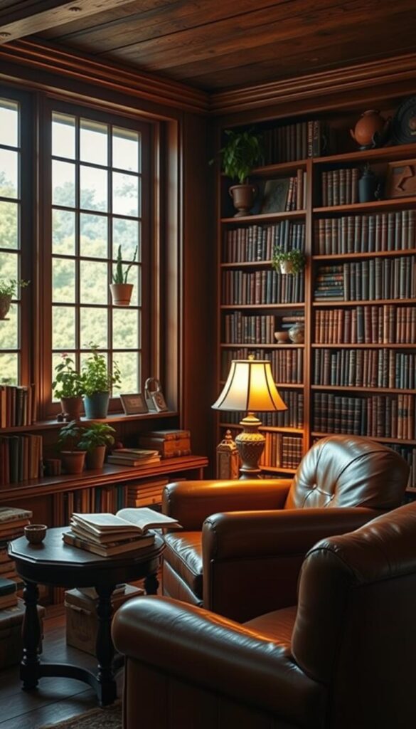 Discover My 12 Vintage Library Ideas for a Classic Look – Home Sense ...